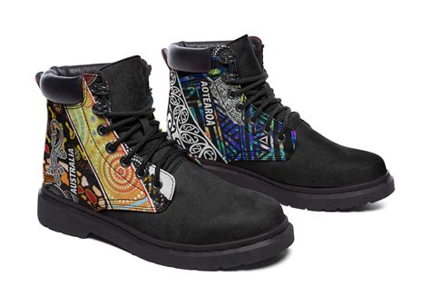 Australia Aboriginal Inspired All Season Boots Aotearoa And Australia