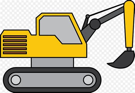 柴油设备卡通挖掘机png图片素材下载图片编号7949780 Png素材网