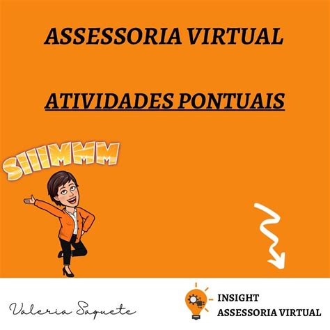 A Assessora Virtual Também Insight Assessoria Virtual Facebook