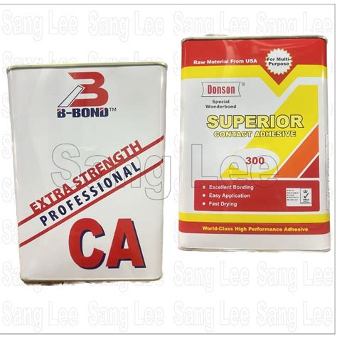 Ca B Bond Donson 300 Superior Contact Adhesive Glue Gum Kayu 3kg Shopee Malaysia