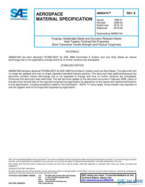 Sae Ams 6474 Series Pdf Sae Standards Hub