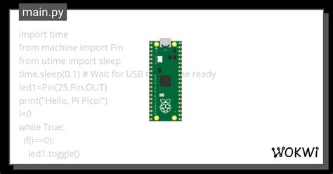 Internal Led Wokwi ESP32 STM32 Arduino Simulator