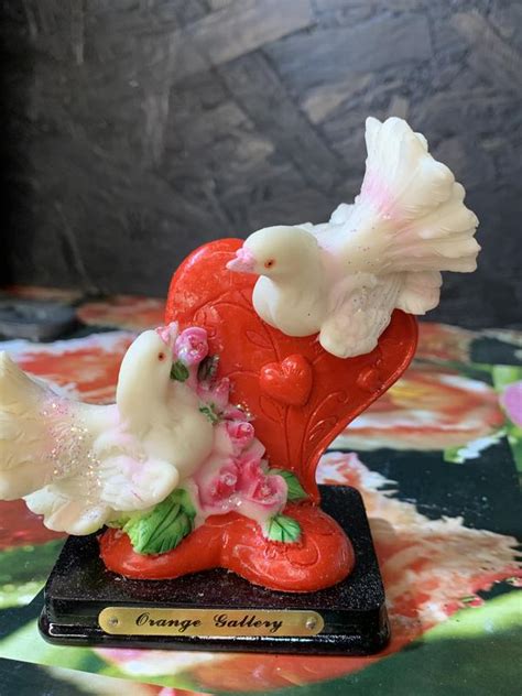 Голуби з сердечками — ціна 100 грн у каталозі Статуетки Купити товари