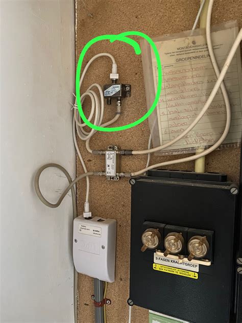 Opgelost Ziggo Connect Box Kabel Splitter In Meterkast H Ziggo
