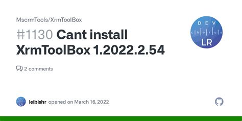 Cant Install Xrmtoolbox 12022254 · Issue 1130 · Mscrmtools