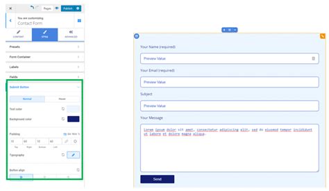 Contact Form Component Colibri Docs
