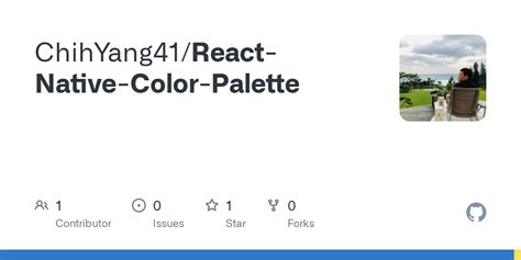 Github Chihyang41react Native Color Palette