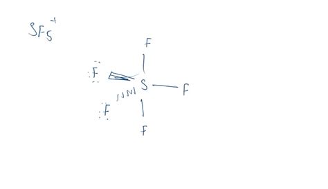 Solved This Lewis Structure For Sf5 Is Drawn Incorrectly What Error
