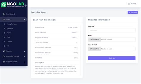 ngolab ngo management system by viserlab codecanyon