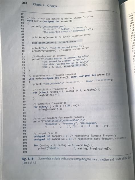 Solved 614 Mean Median And Mode Program Modifications