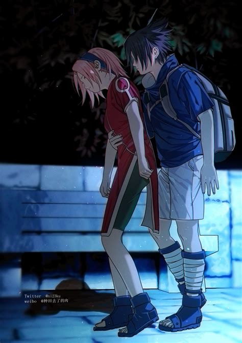 Niku Ni23ku Haruno Sakura Uchiha Sasuke Naruto Classic Naruto