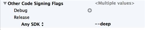 Macos Codesign Of Dropbox Api Fails In Xcode 463 Code Object Is