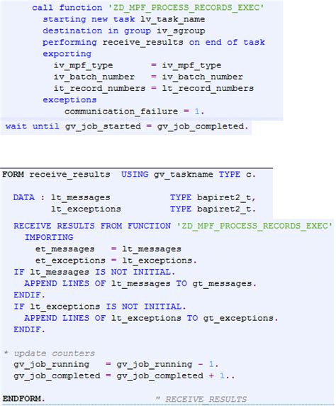 CALL FUNCTION REMOTE ERROR Dump At RECEIVE RESULTS SAP Community
