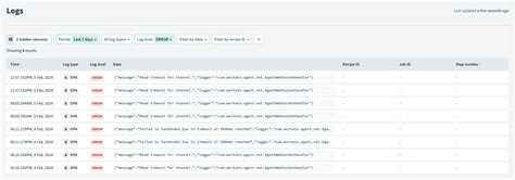 On Prem Agent Logging Workato Docs