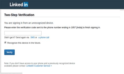 How To Instantly Turn On Two Factor Authentication In Your Linkedin Account