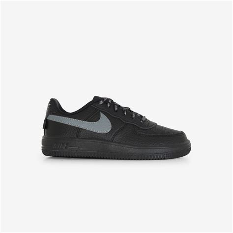 Nike Air Force 1 Low Sneakers Enfant Noirgris Lacets