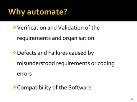 software quality assurance sqa automated software testing ppt computer software and