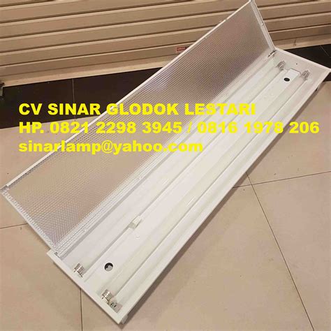 Kap Lampu Tl X Watt Cover Prismatic