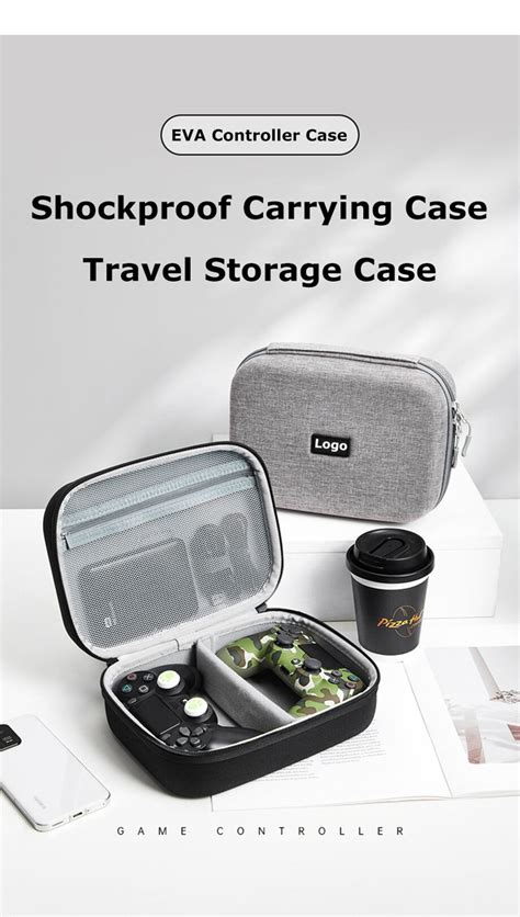 Travel Hard Shell Case For Gaming Controller Storage Eva Shockproof