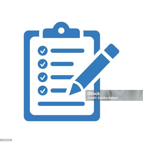 목록 아이콘 파란색 클립 보드 체크리스트를 수행하려면 아이콘에 대한 스톡 벡터 아트 및 기타 이미지 아이콘 긴급 개념 도마 요리 도구 Istock