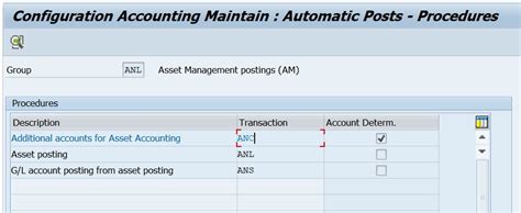 Additional G L Accounts For Asset Accounting SAP Community