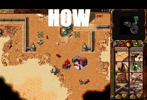 how r commandandconquer