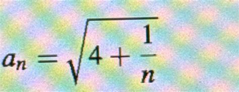 solved determine the limt of the sequence an 4 1n2