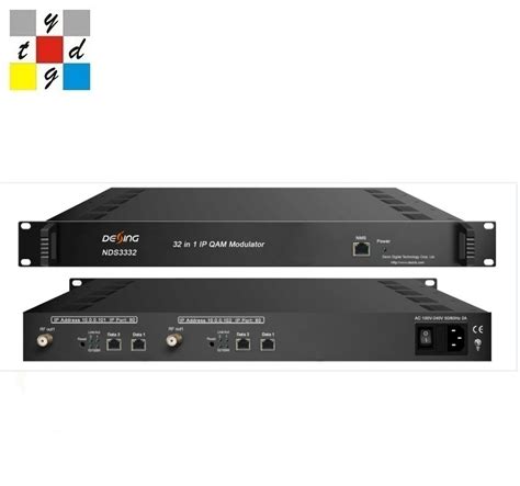 Catv Nds3332 Ip Qam Modulator Dvb C Modulator