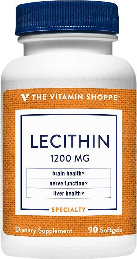 The Vitamin Shoppe Lecithin | News & Prices at PricePlow