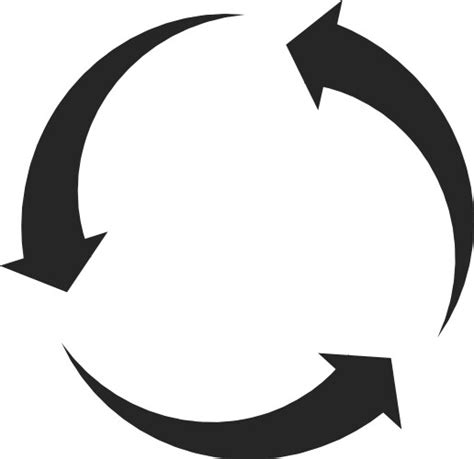 Circle Refresh Reload Rotation Loop Arrows Vector Image