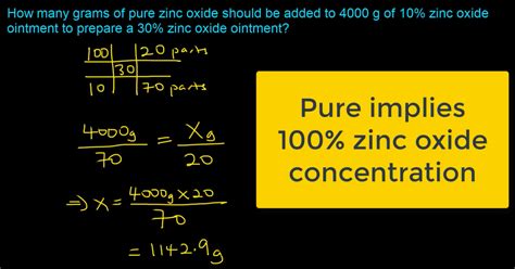 Alligation Method For Questions With A Diluent Or A Pure Compound