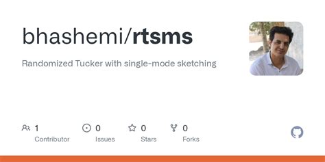 Github Bhashemirtsms Randomized Tucker With Single Mode Sketching