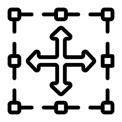 Move Selector Arrows Computer Mouse Ui Design Icon Download On