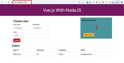 Nodejsを使用してvuejsアプリを開発および構築する方法