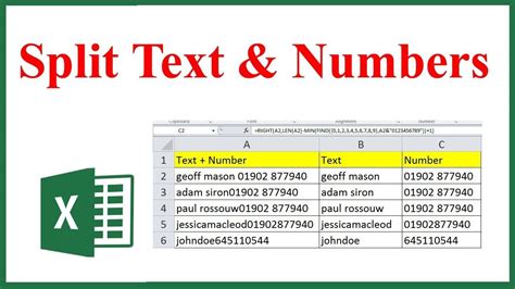 How To Separate Text And Numbers From One Cell Into Two Columns Hot Sex Picture