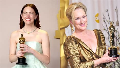 Emma Stone Breaks Major Meryl Streep Record Ahead Of Oscars