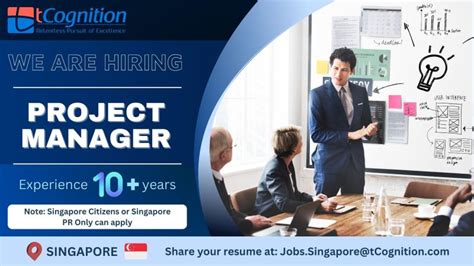 tcognition consultancy pte ltd on linkedin hiring projectmanager