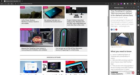 Microsoft Edges Sidebar Is The Best Browser Feature Youve Never Heard Of Windows Central