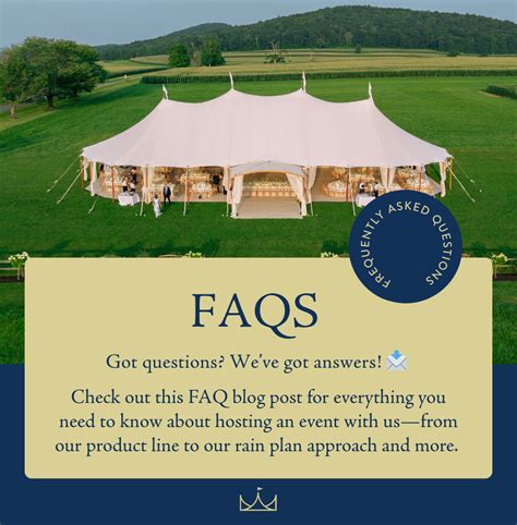 7 Common Tented Event Questions We Hear From Inquiries Greenwich Tent Co