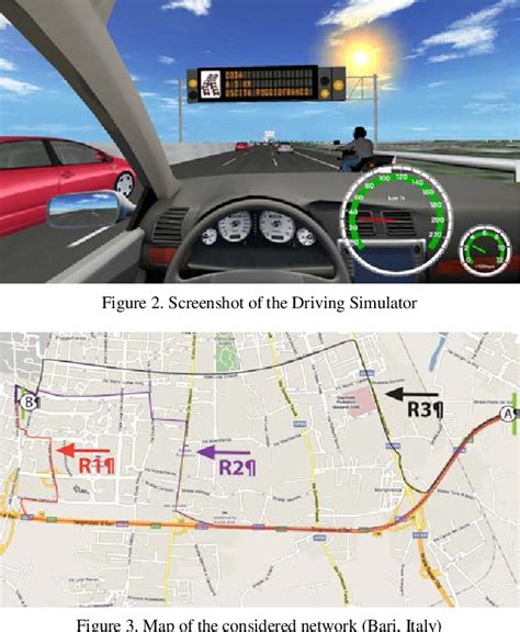 Figure 2 From Modelling Drivers Route Choice Behaviour Through
