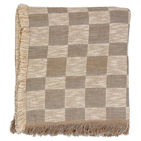 Patterned Woven Cotton Throw Blanket By Folk Textiles Joaquin