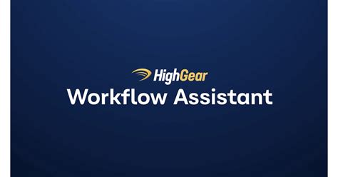 Groundbreaking Ai Powered Workflow Assistant Highgear Launches New