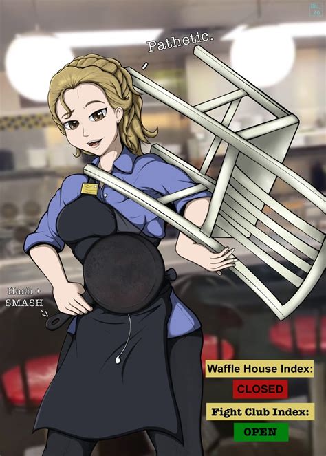 Halie Defender Of House Waffles By Bluzer0 On Newgrounds