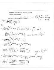Fourier Transform Of Cosine Function In Advanced Engineering Course Hero