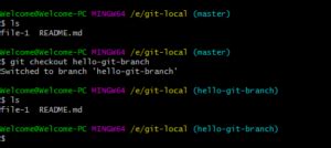 Examples Of Git Create New Branch