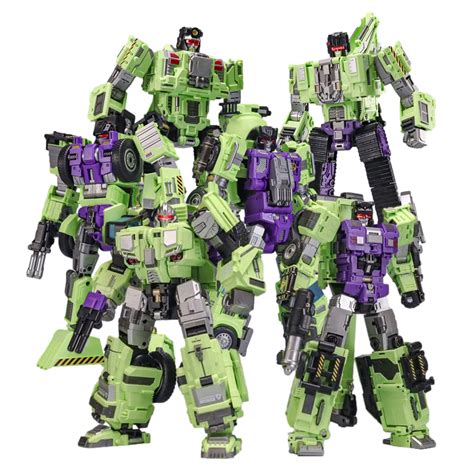 Giant Legion Devastator Full Set Mecha Invasion Newtype