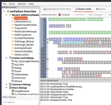 Wxdemo All Samples Demo Code Are Not Showing Good Font Not Rendered