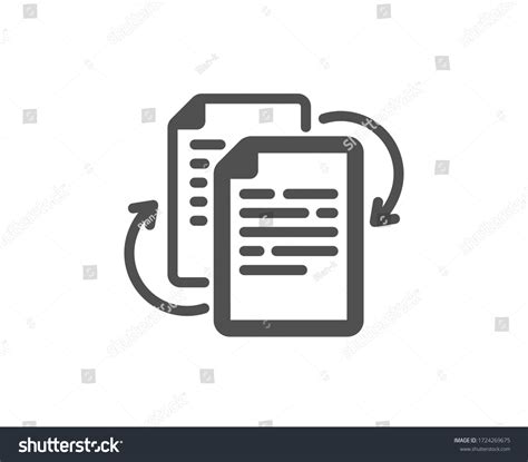 Documents Workflow Icon Doc File Page Stock Vector Royalty Free Shutterstock