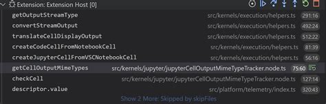 Celloutputmimetypetracker Is Very Inefficient Issue Microsoft Vscode Jupyter Github