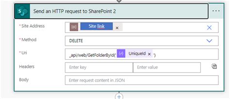 Delete A Folder Using Sharepoint Api Request Power Platform
